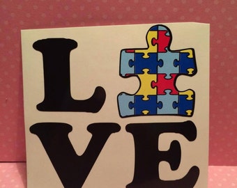 Autism decal | Etsy