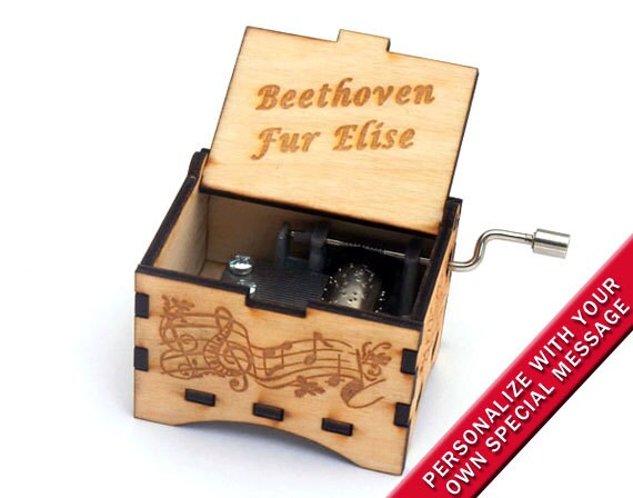 Fairy Music Box Fur Elise by Beethoven Laser by WhatIsInTheBox
