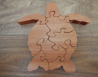 Turtle puzzle | Etsy