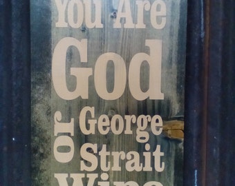 George strait sign | Etsy