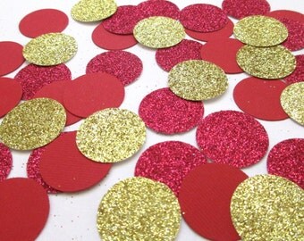 Ruby red glitter | Etsy