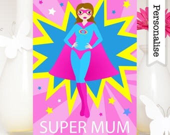 Superhero mom | Etsy