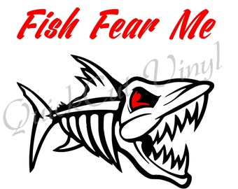 Fish fear me | Etsy