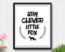 Unique clever little fox related items | Etsy