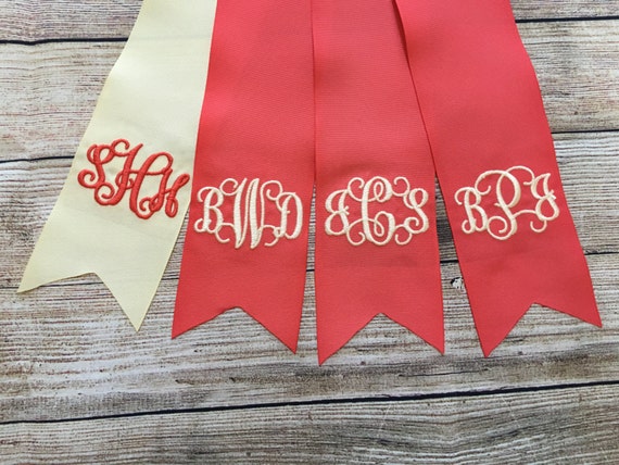 Wedding Flower Bouquet Ribbon Personalized for Bridal
