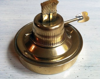 Brass oil lamp | Etsy