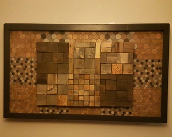 Items similar to Custom Modern Shadow Box - size large on Etsy