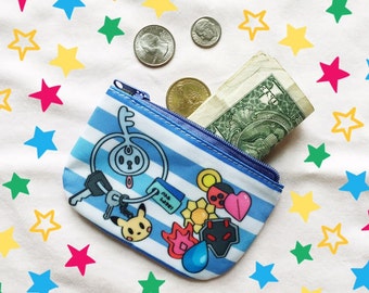 Anime coin purse | Etsy