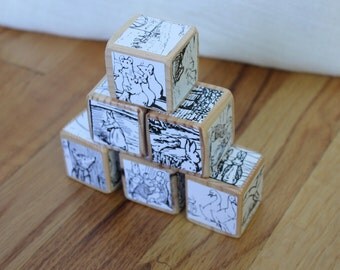Peter rabbit blocks | Etsy