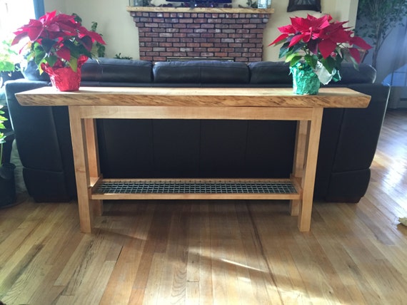 Live Edge Sofa table