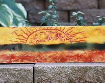 Sun artwork | Etsy