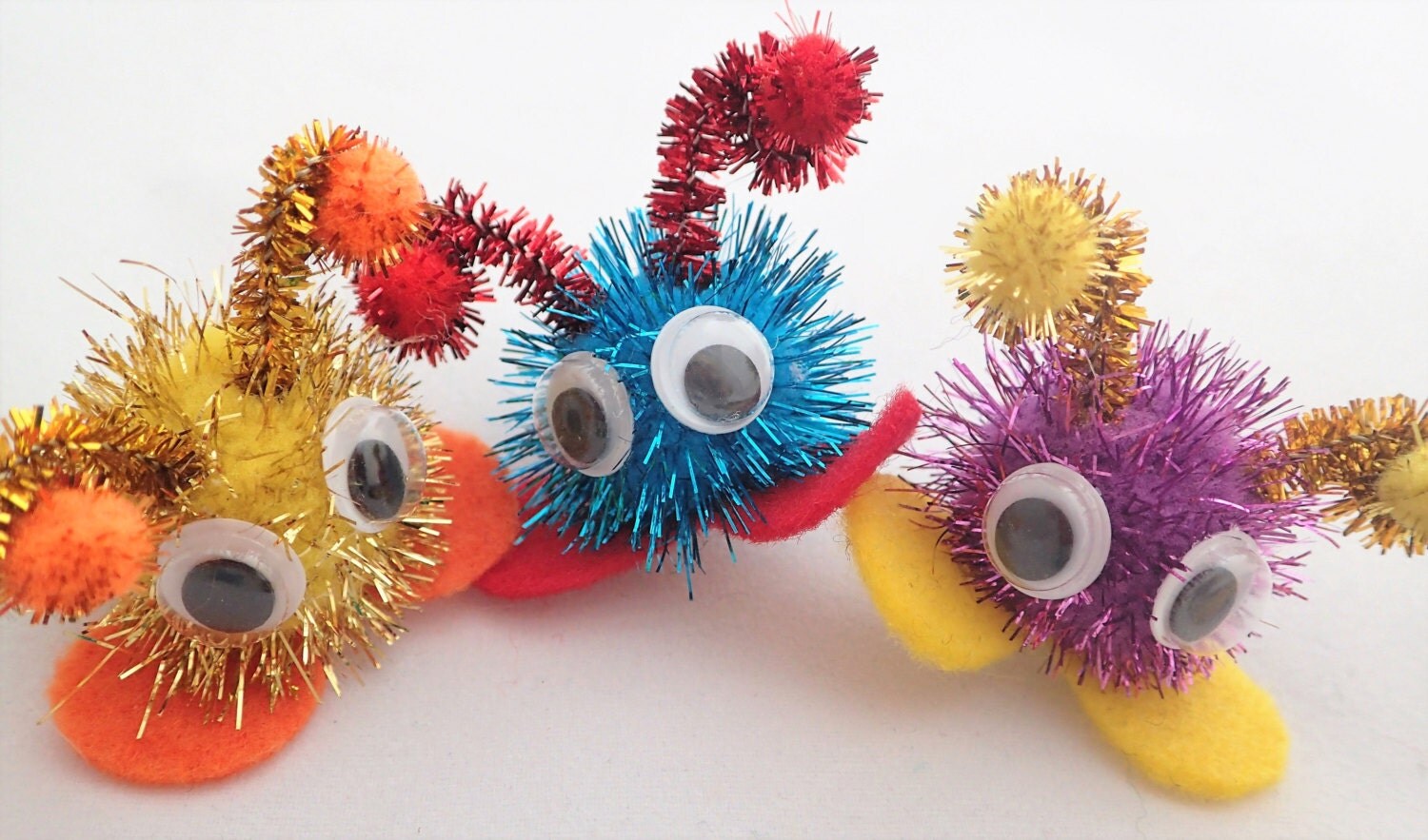 Warm Fuzzies/ Glitter Warm Fuzzy Pom Pom Creatures / Quiet