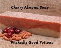 Popular items for cherry almond soap on Etsy