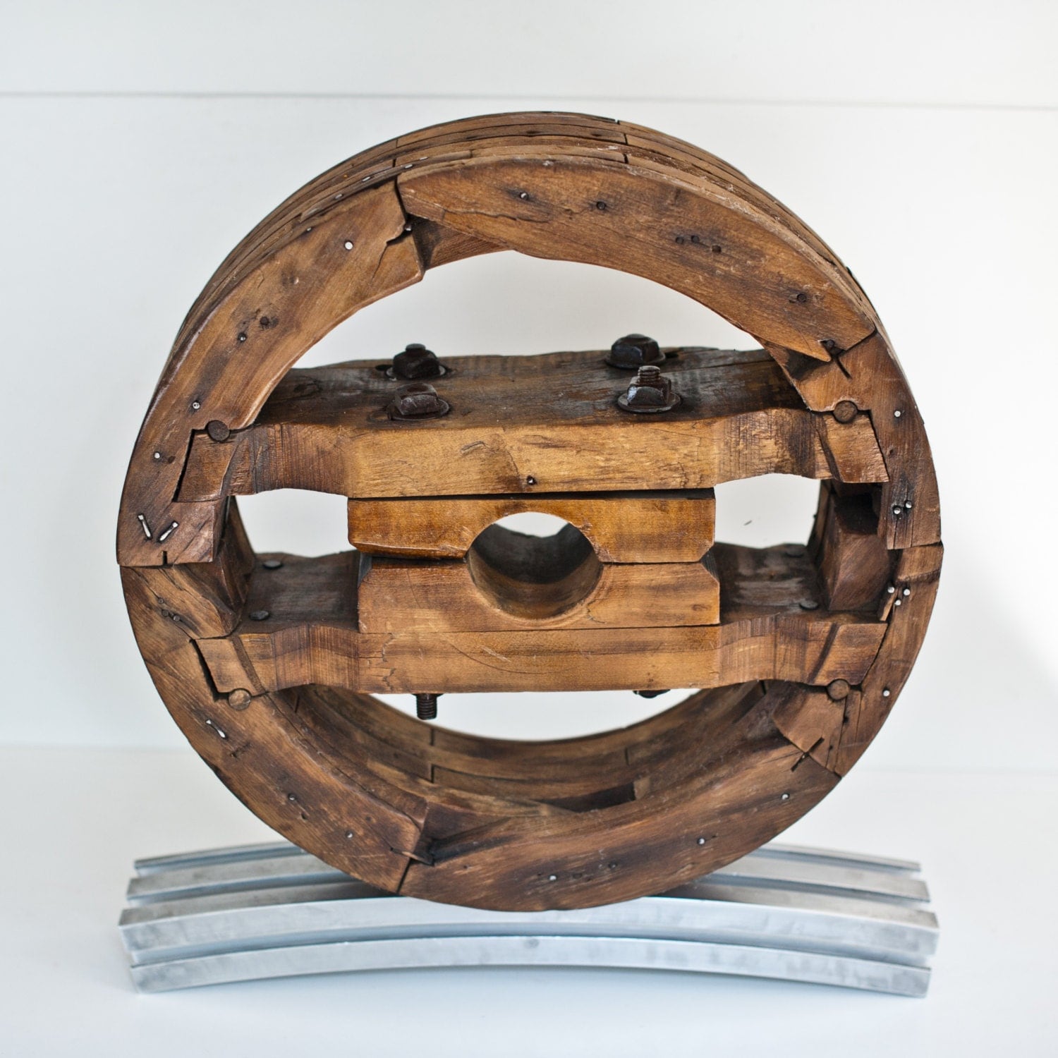 Antique Wooden Belt Pulley at Bobby Holman blog