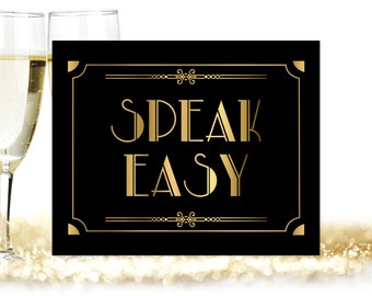 1920s speakeasy sign | Etsy