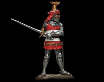 Unique knight figurine related items | Etsy