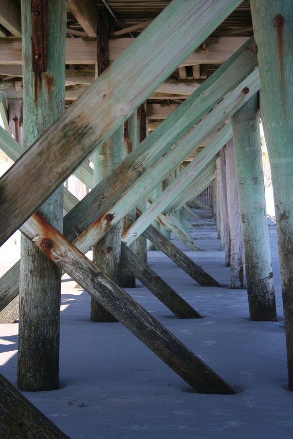Items similar to Beneath The Docks on Etsy