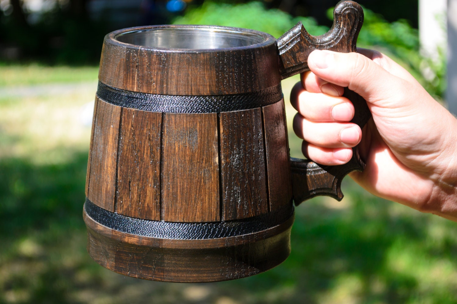 SALE Large Beer Mug Handmade Mug Dark Beer Mug Mug With SALE Large Beer Mug Handmade Mug Dark Beer Mug Mug With