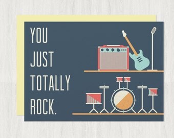 You totally rock | Etsy