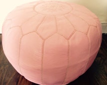 Unique pink poufs related items | Etsy