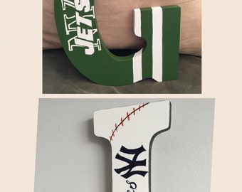 Hockey letters | Etsy