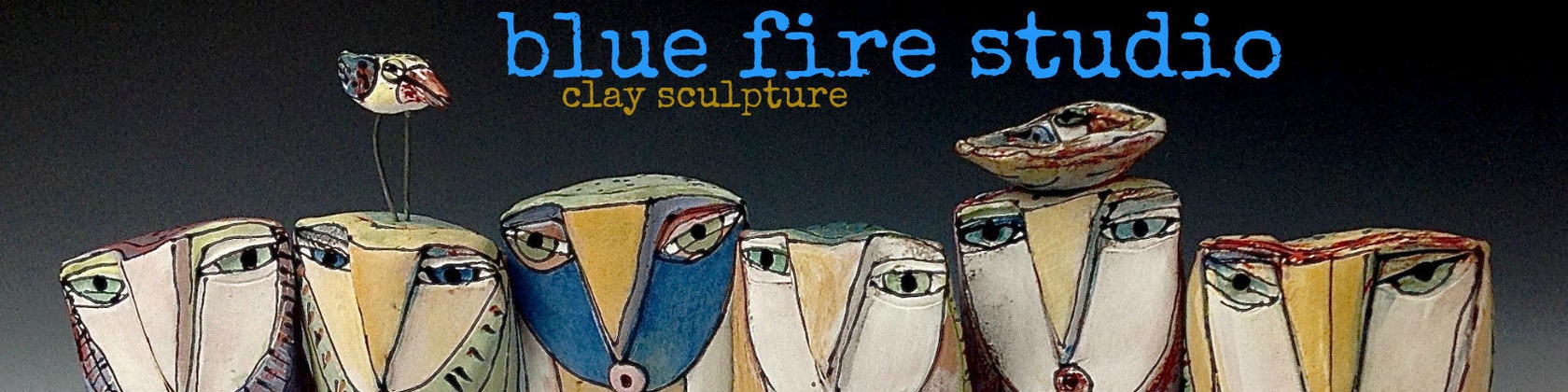 clay artworks handmade with love. by BlueFireStudio on Etsy