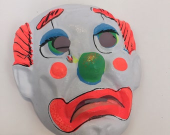 Clown mask | Etsy