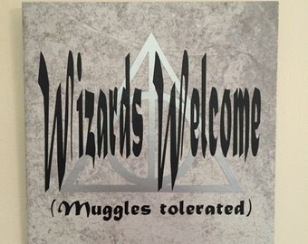 Welcome muggles | Etsy