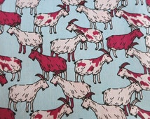 Unique fabric goat related items | Etsy