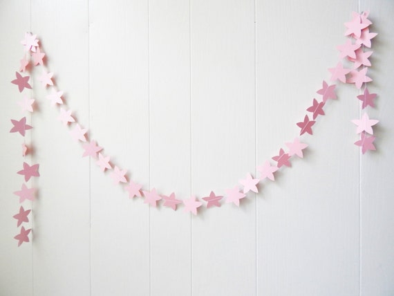 Pink Flower Garland Nursery Decor Wedding Garland Spring