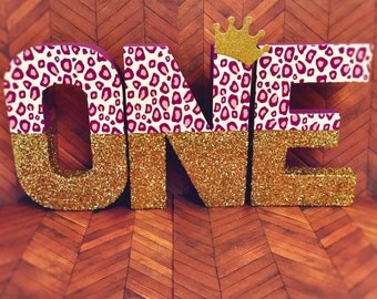 Leopard letters | Etsy