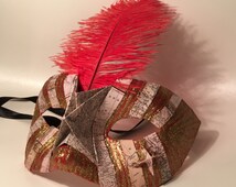 Unique origami mask related items | Etsy