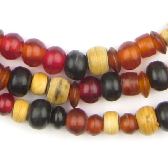 200 Recycled Horn Beads Stunning Recycled Beads