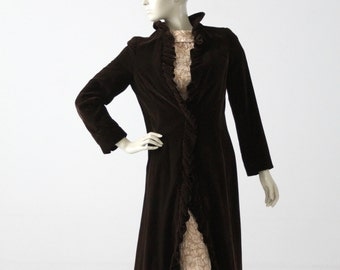 Velvet opera coat | Etsy