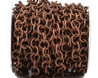 Copper rope chain | Etsy