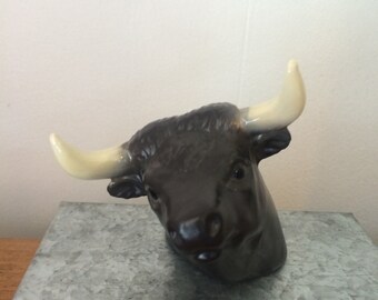 Ceramic bulls | Etsy