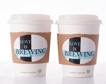 Drink cup label | Etsy