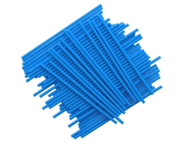 Blue Lollipop Sticks30 blue Cake Pop Sticks Plastic