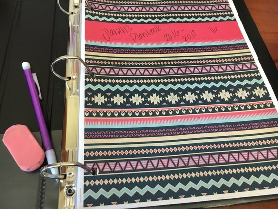 Aztec Printable Planner – Polka Dots -n- Ink Blots