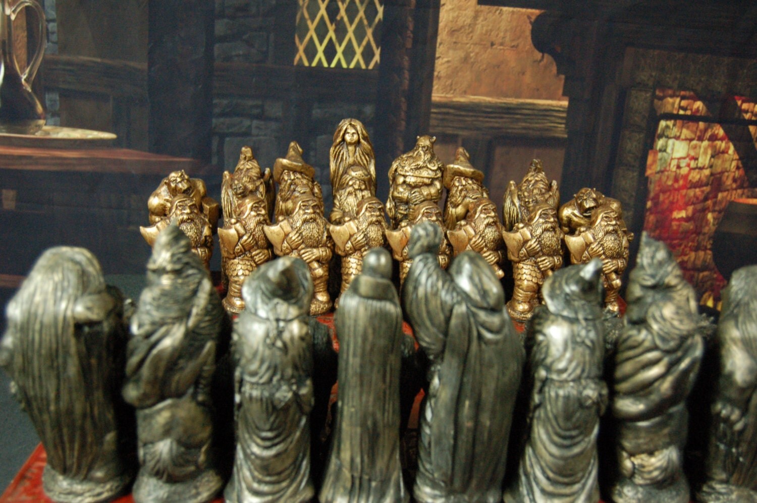 READY TO SHIPVery Large Good V Evil Chess Set Pieces