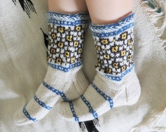 Scandinavian socks Baltic socks Traditions and modern by WoolSpace
