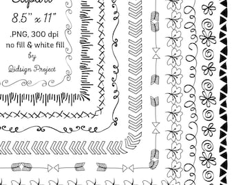 Hand drawn border | Etsy