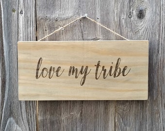 Unique love my tribe related items | Etsy
