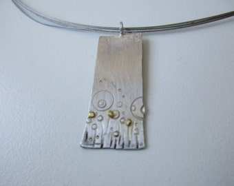 Rectangular pendant | Etsy