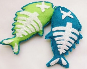 Fish skeleton | Etsy