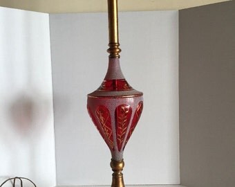 Torchiere table lamp | Etsy