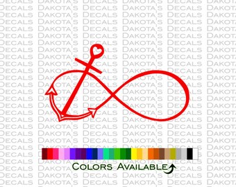 Anchor infinity | Etsy