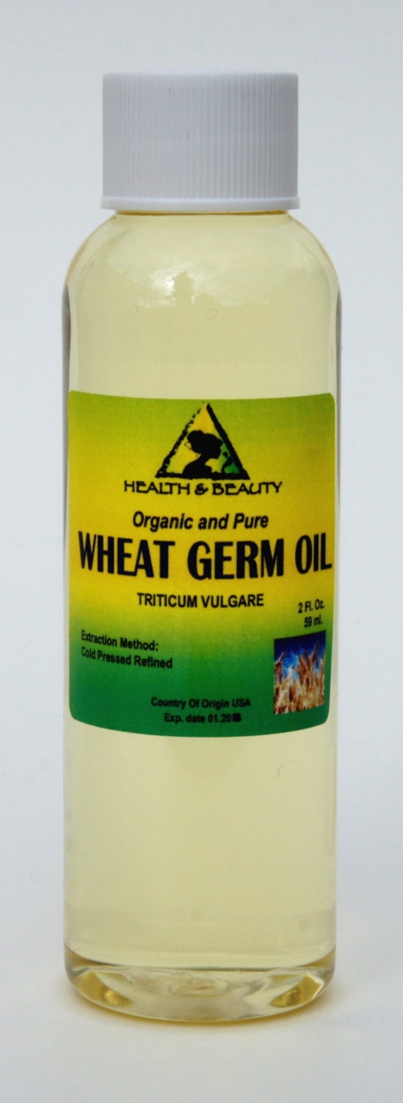 2 oz WHEAT GERM Oil REFINED Organic Carrier Cold by HBOilsCenter