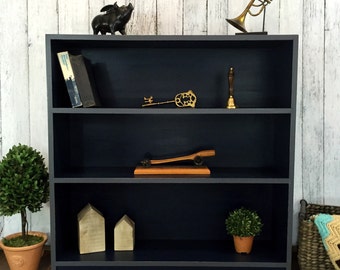 Painted bookcase | Etsy