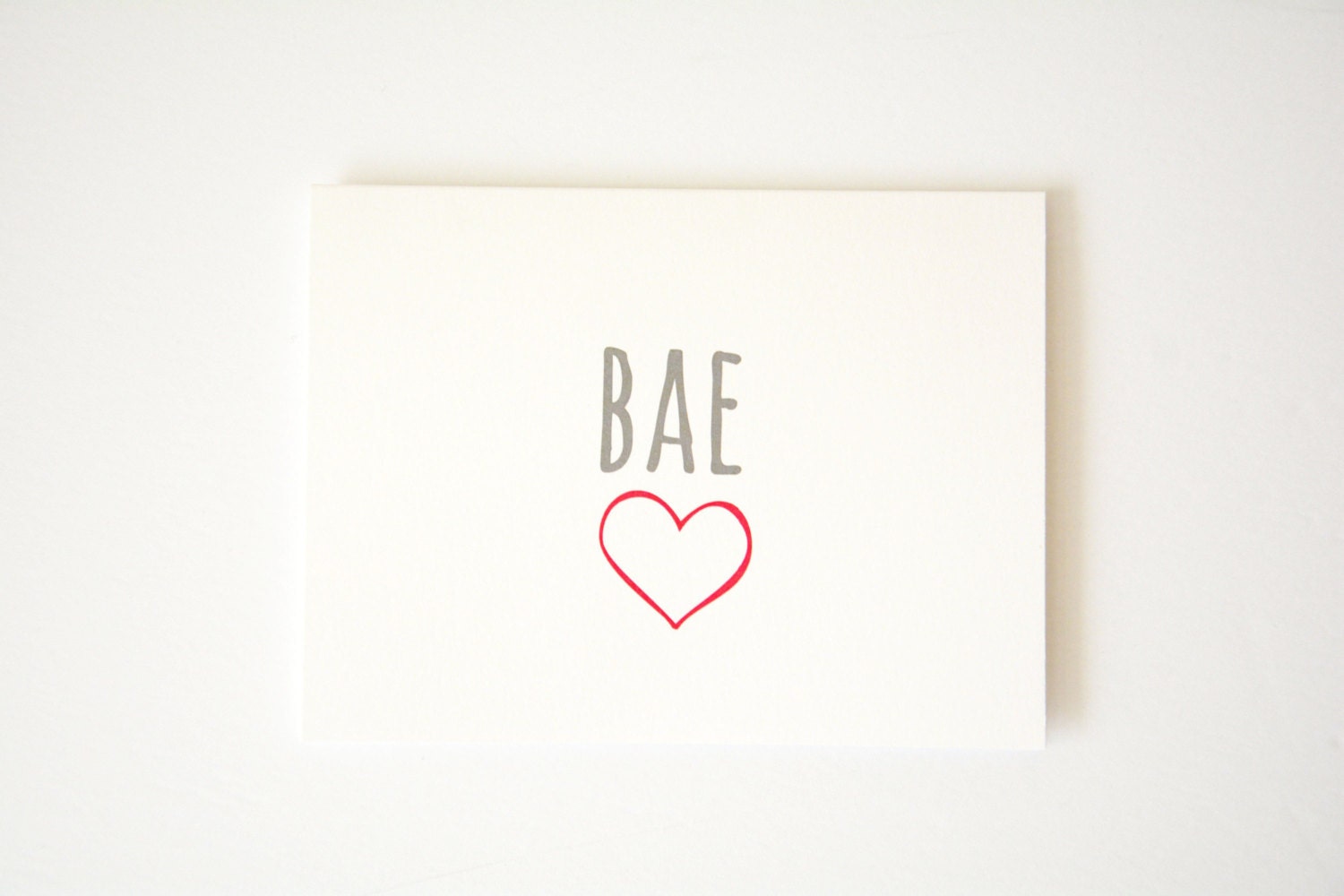 BAE Card / Before Anyone Else / Love Card / by OwlandOakToronto BAE Card / Before Anyone Else / Love Card / by OwlandOakToronto